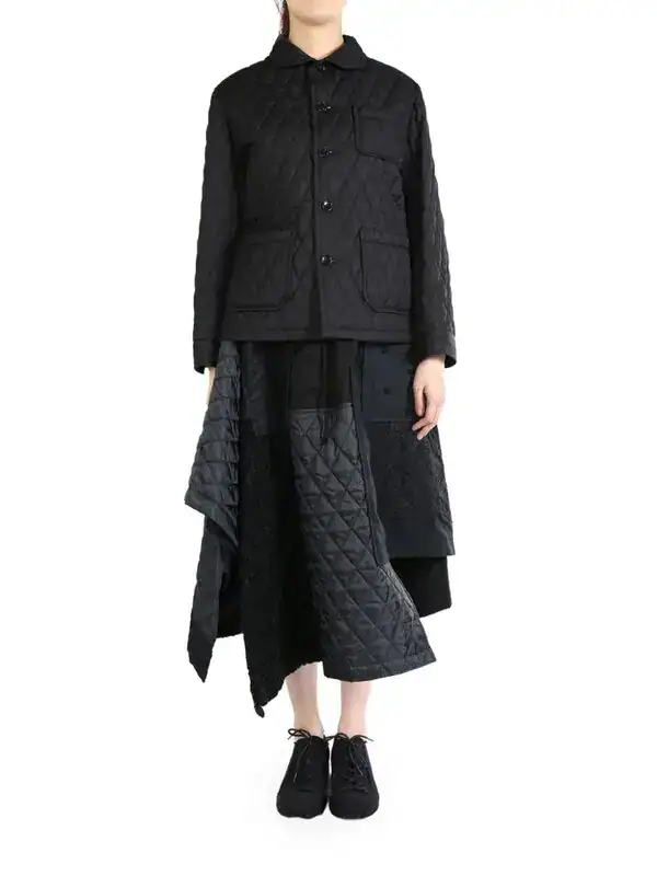 Comme Des GarçOns Tao Quilted Jacket - Black | Editorialist