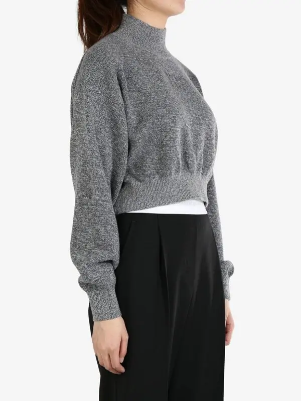 Alexander Wang Cropped Jumper - Grey