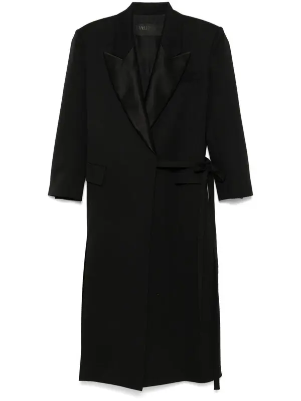 Valentino Garavani Wrap-design Mid-length Coat