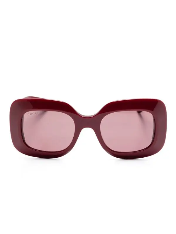 Gucci Rectangle-frame Sunglasses