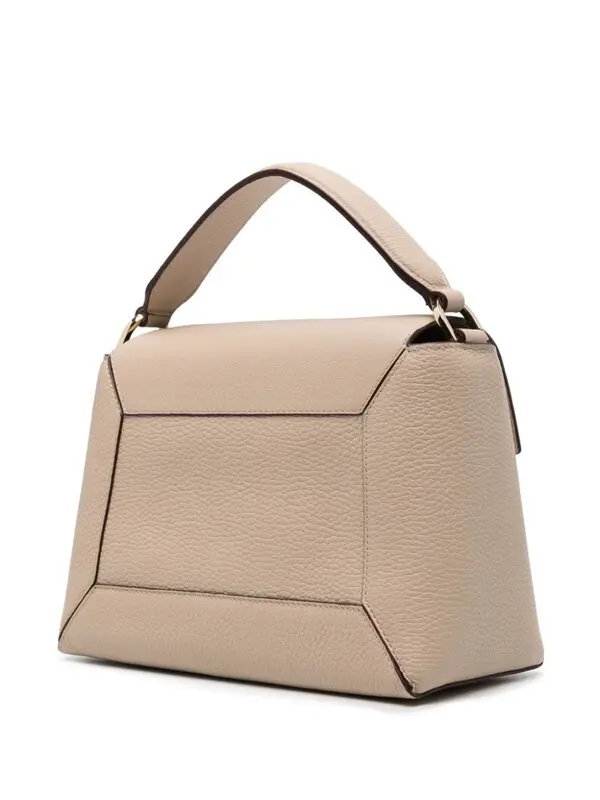 Strathberry Panelled Leather Handbag - Neutrals