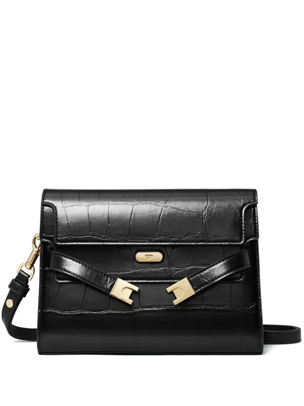 Tory Burch Lee Radziwill Shoulder Bag - Black