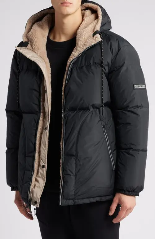 Ugg Shasta Down Puffer Jacket In Black/Putty - 55% Off | Editorialist