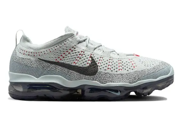 Nike Air Vapormax 2023 Flyknit - Light Silver/picante Red/anthracite