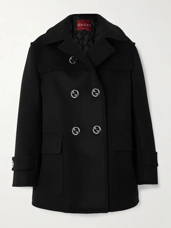 Gucci Double-breasted Wool Jacket