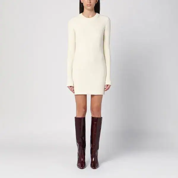 alo knit dress Supernatural Sweater Dress - Black