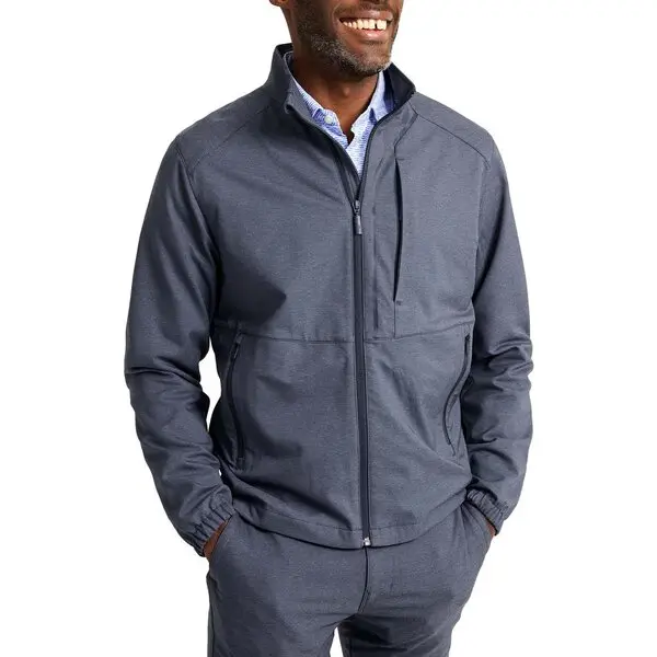Tommy Bahama On Par Pro Water Repellent Zip Jacket - Belmont Blue