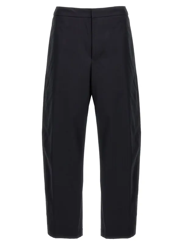 JIL SANDER 233' Cotton Pants - Blue