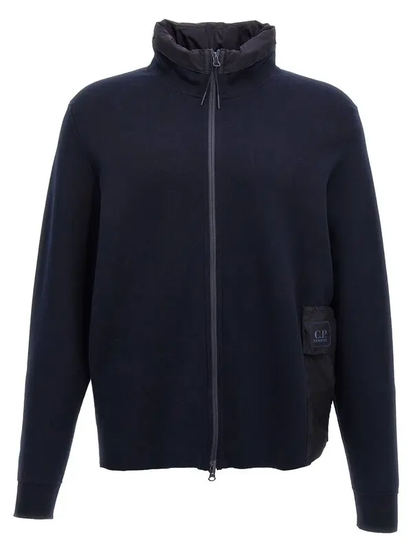 C.P. COMPANY Series Cardigan - Blue