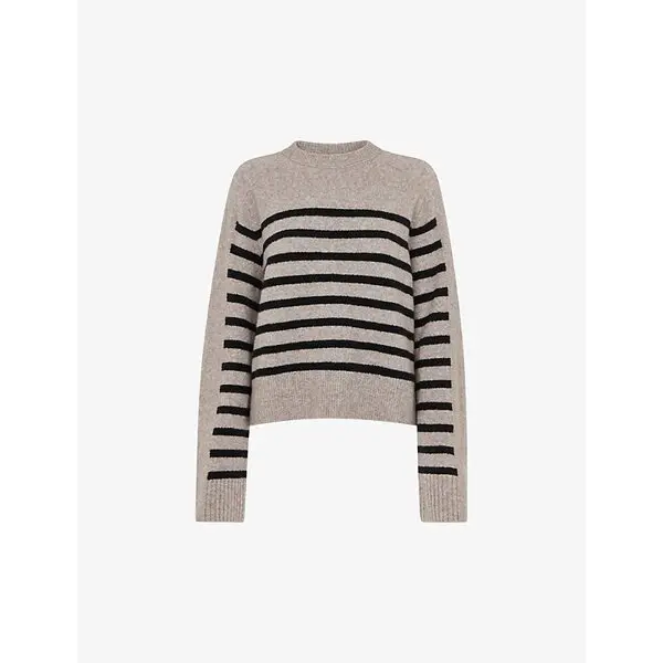 Whistles Wool-blend Knitted Jumper