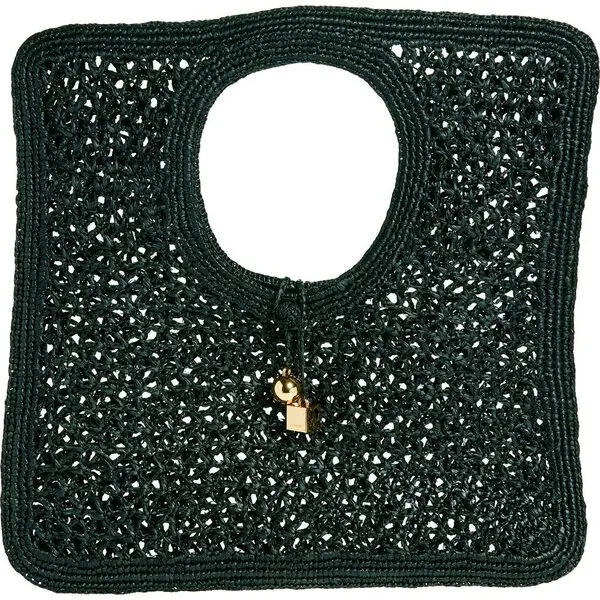 Jacquemus Le Spiaggia Square Bag - Black