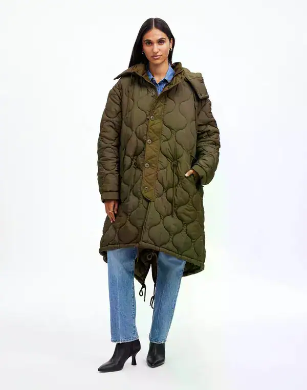 STUSSY GOLDIE FISHTAIL PARKA Olive XL Goldie x Stussy Fishtail Parka