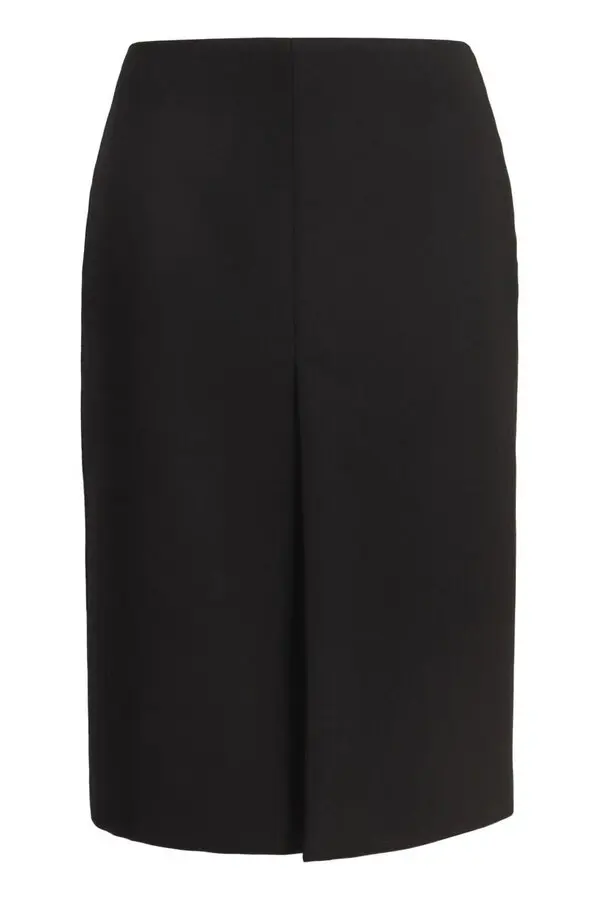 Gucci Wool Crepe Skirt