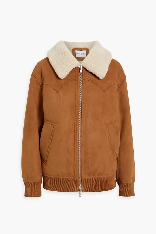 STAND STUDIO Lillee Teddy Fleece Jacket