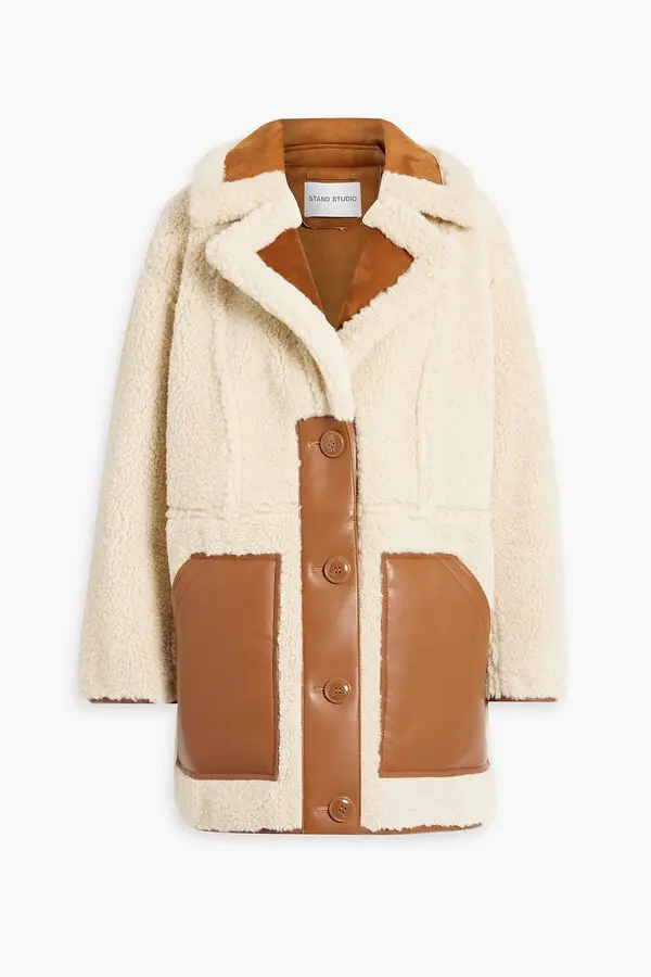 STAND STUDIO Tory Teddy Fleece Coat