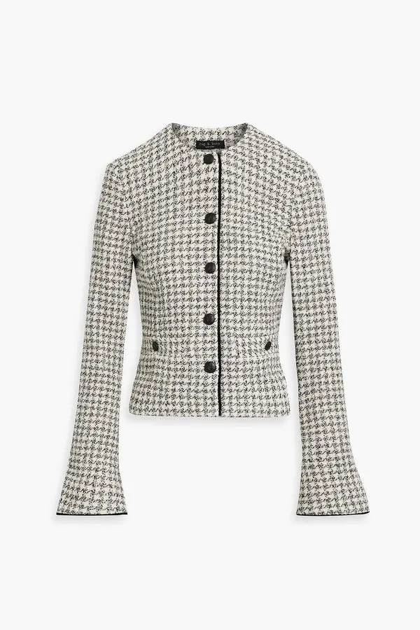 Rag & Bone Carmen Cotton-blend Tweed Jacket