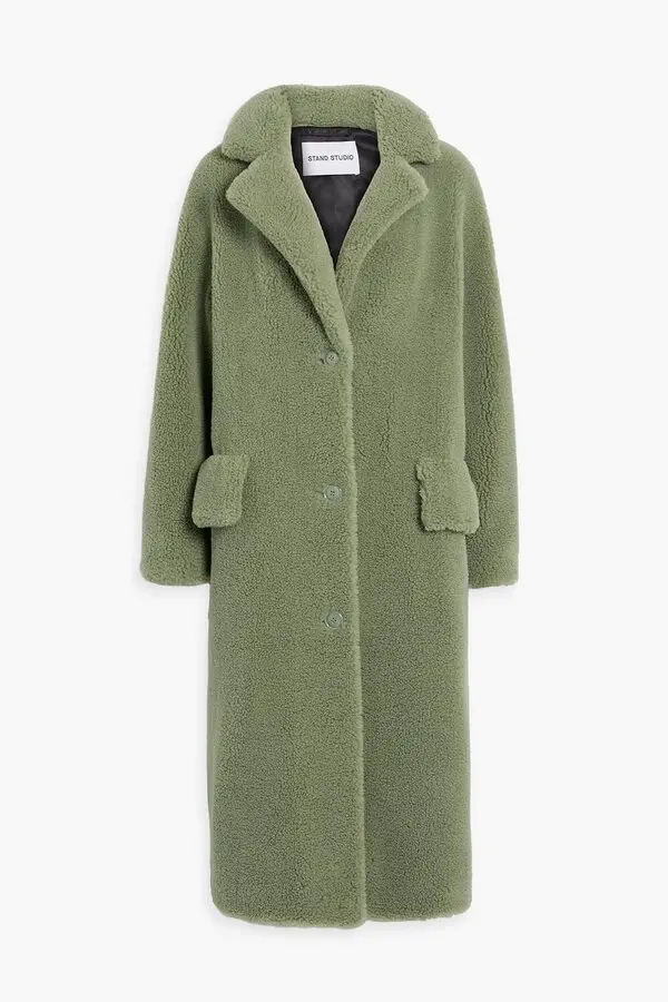 STAND STUDIO Tayla Teddy Fleece Coat