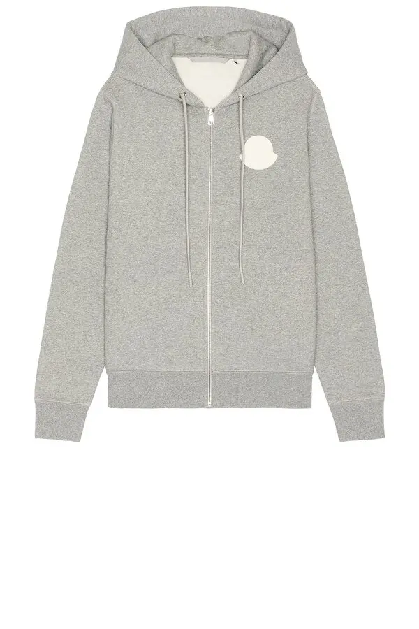 Moncler Zip Up Hooded Cardigan