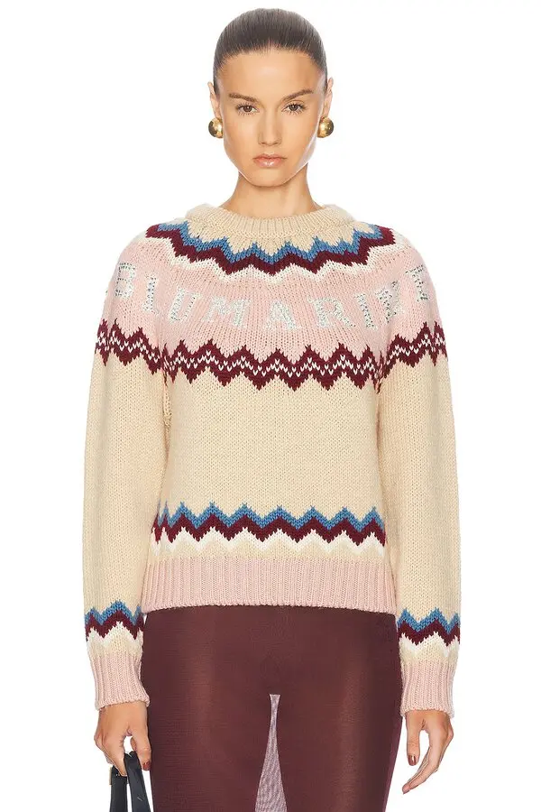Blumarine Crewneck Sweater