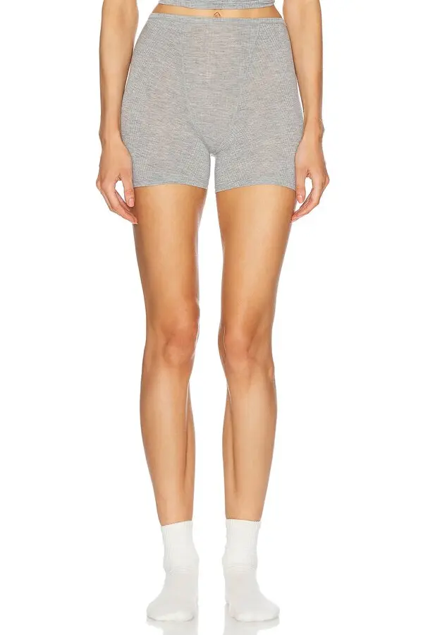 NEGATIVE UNDERWEAR Whipped Boxer In Grey - Heather Grey