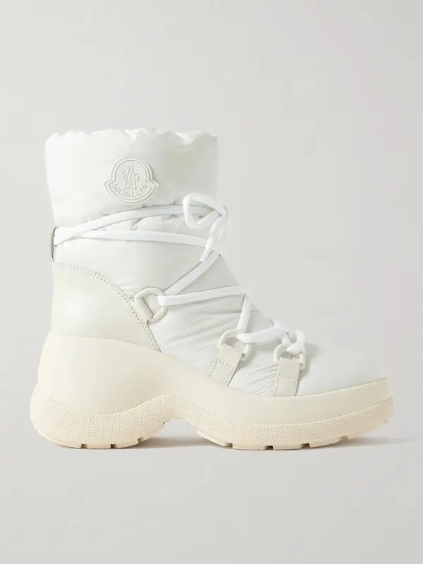 Moncler Resile Ankle Boots - White