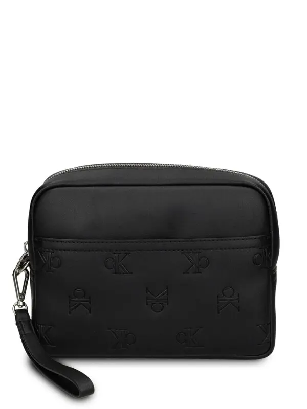 Calvin Klein Monogram-debossed Wash Bag