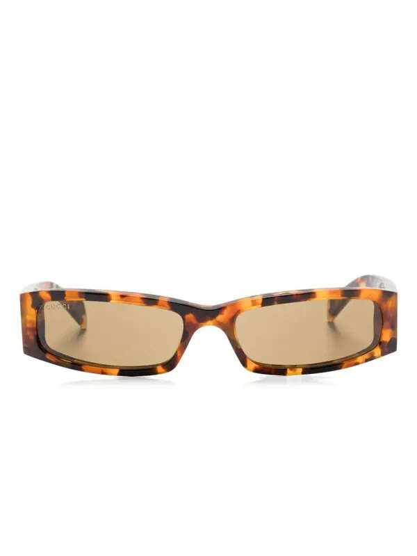 Gucci Rectangle-frame Sunglasses