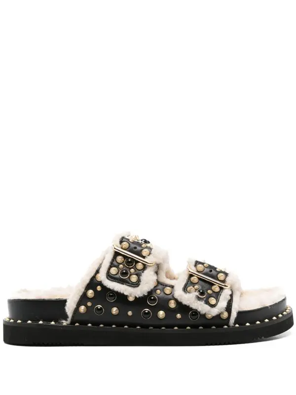Ash Utah Slides - Black