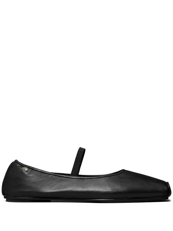 Tory Burch Runway Ballerina Flats - Black