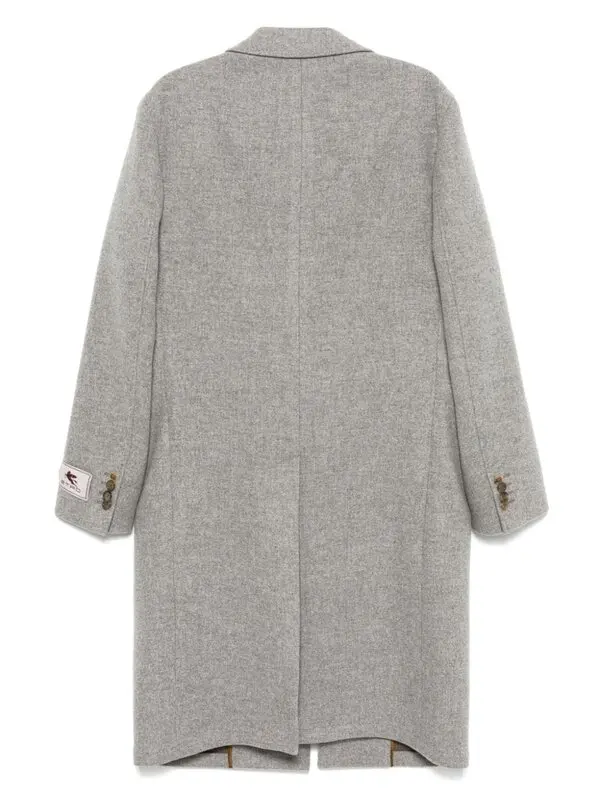 Etro Single-breasted Wool-cashmere Coat