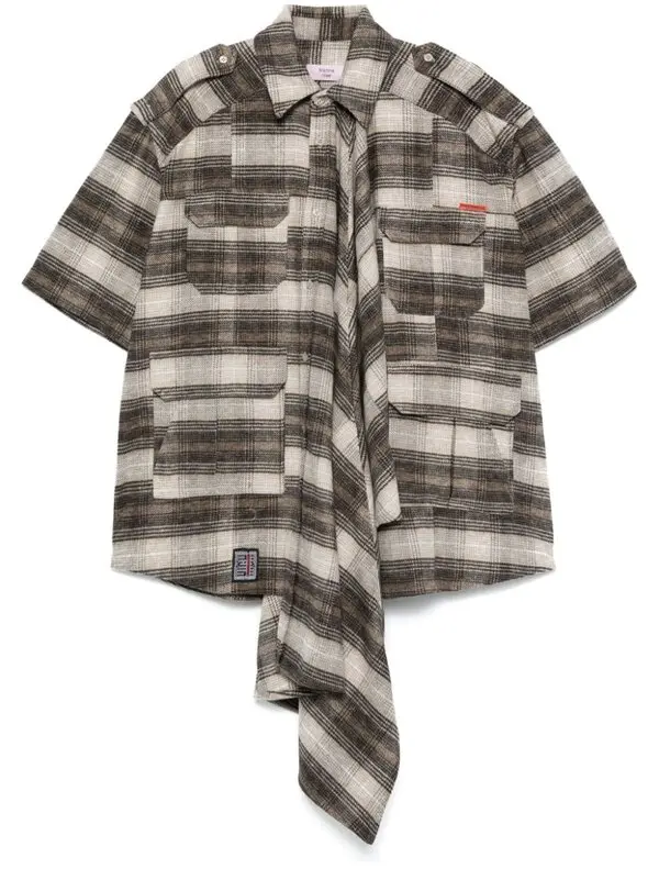 Martine Rose Blanket Safari Shirt