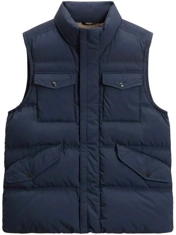 Woolrich Garment-dyed Quilted Gilet