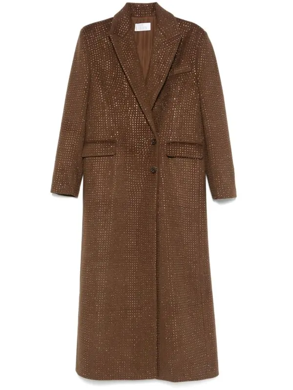 Giuseppe Di Morabito Rhinestone-embellished Long Coat