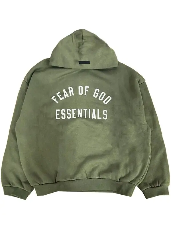 Fear Of God Fleece Hoodie - Green