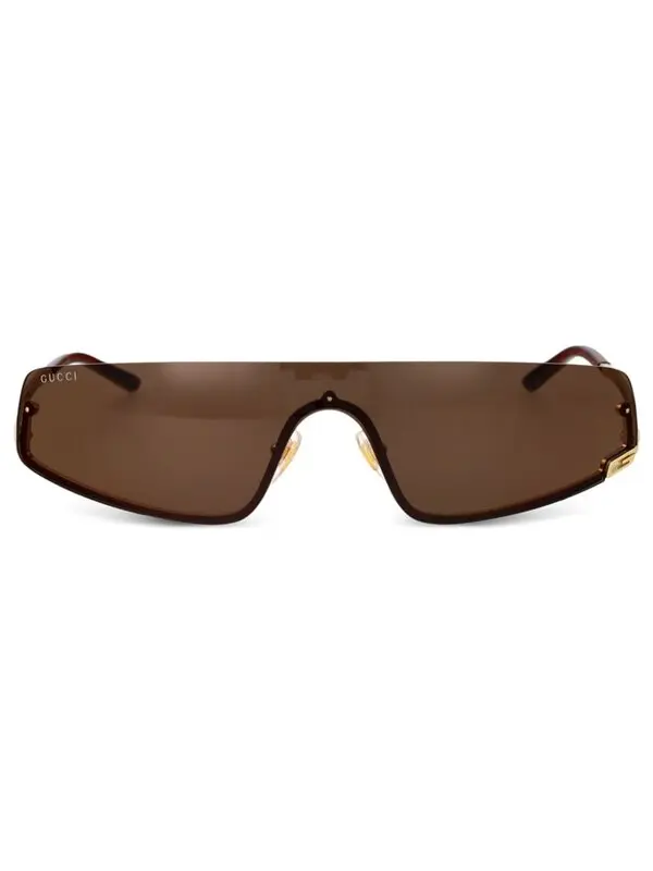 Gucci Shield-frame Sunglasses