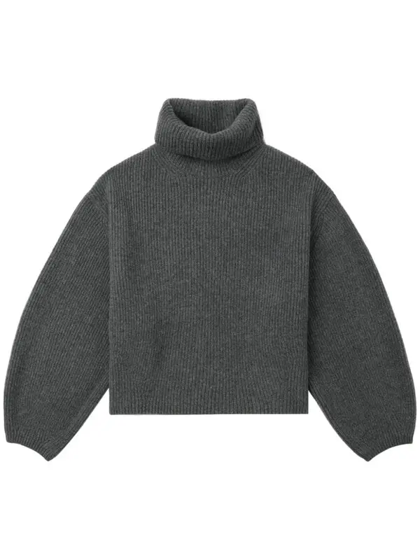 TOTÊME Roll-neck Sweater - Grey