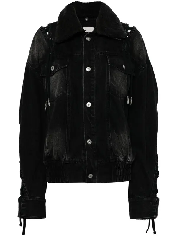FENG CHEN WANG Deconstructed Denim Jacket