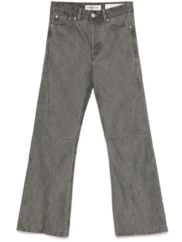 Our Legacy Moto Cut Straight Leg Jeans