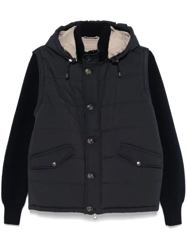 BARBA NAPOLI Detachable-sleeve Jacket