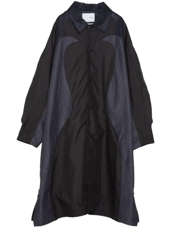 YOSHIOKUBO Panelled Button-up Coat