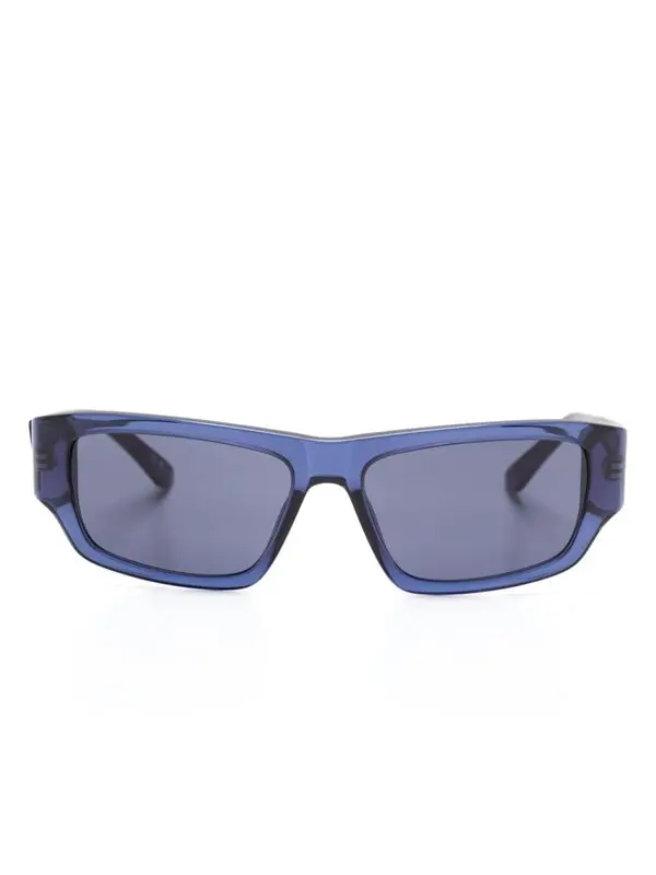 Balenciaga Rectangle-Frame Sunglasses In Blue - 10% Off  display picture 2