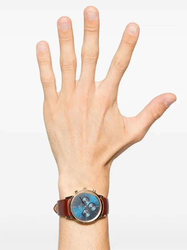 DANIEL WELLINGTON 42mm Chronograph Watch - Blue