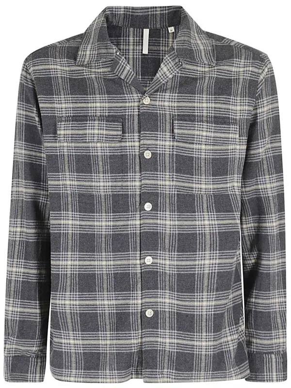 SUNFLOWER Buttoned Plaid Shirt