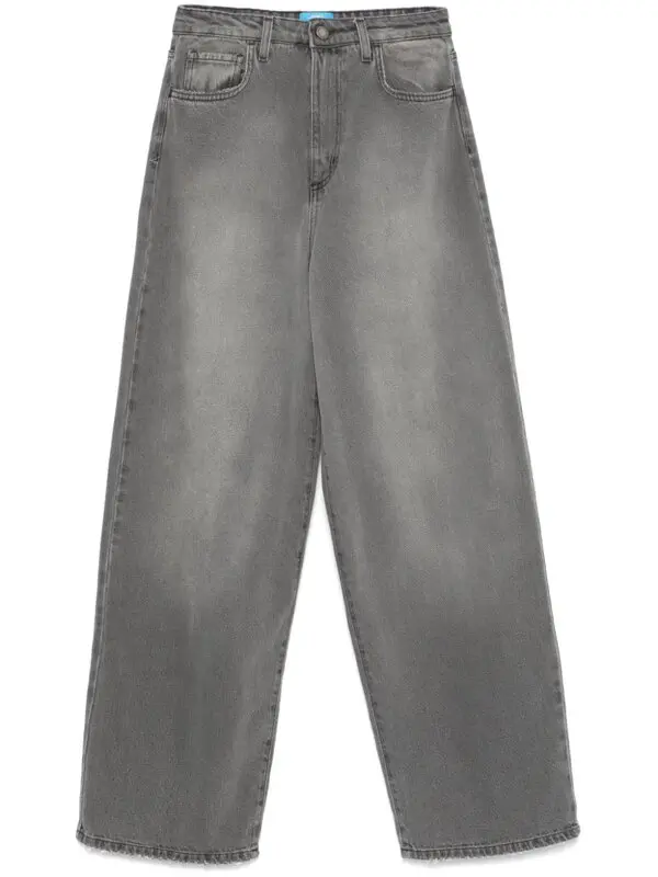 MERCI Matilda Wide Leg Jeans - Grey