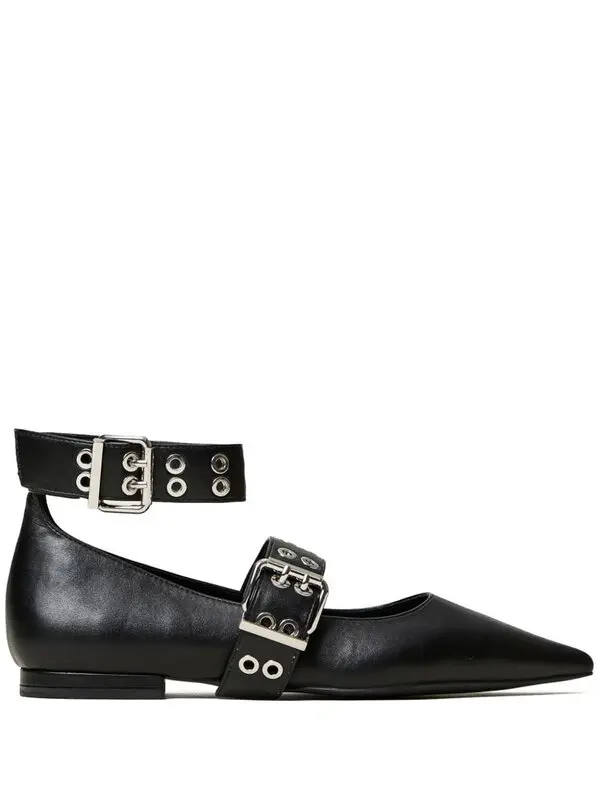 TWINSET Strap-detail Ballet Flats