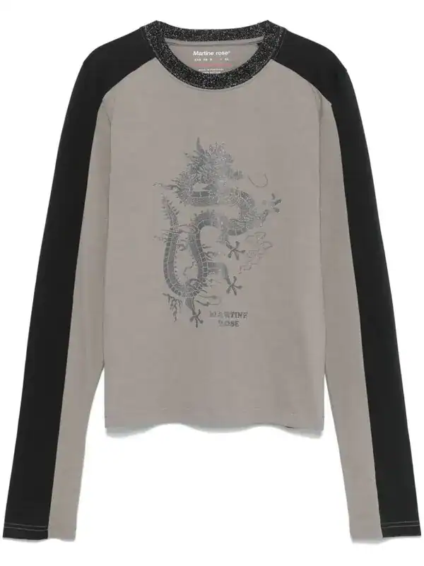 Martine Rose Shrunken T-Shirt In Grey - 53% Off | Editorialist