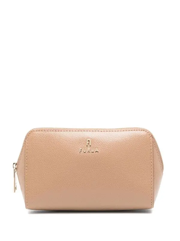 Furla Camelia Makeup Bag - Brown