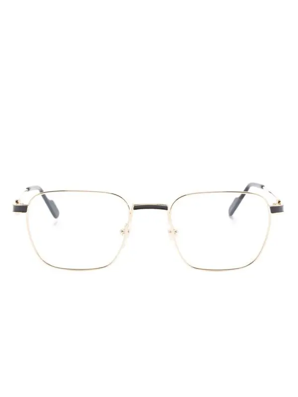 CARTIER Square Frame Glasses - Gold