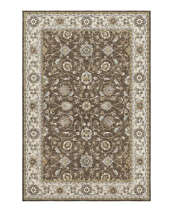 DALYN RUG COMPANY Dalyn Luxury Washable Hatay Hy1 Area Rug, 2'6 X 3'10 - Chocolate