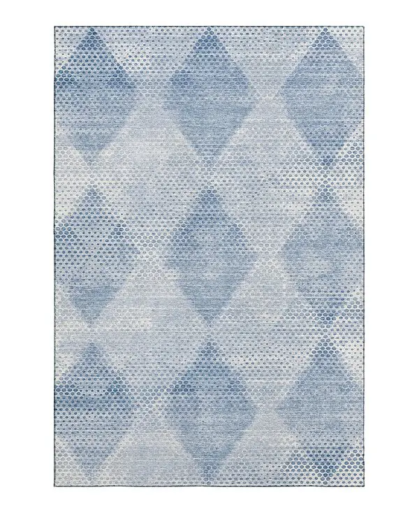 DALYN RUG COMPANY Dalyn Luxury Washable Trevi Tv4 Area Rug, 3' X 5 - Blue